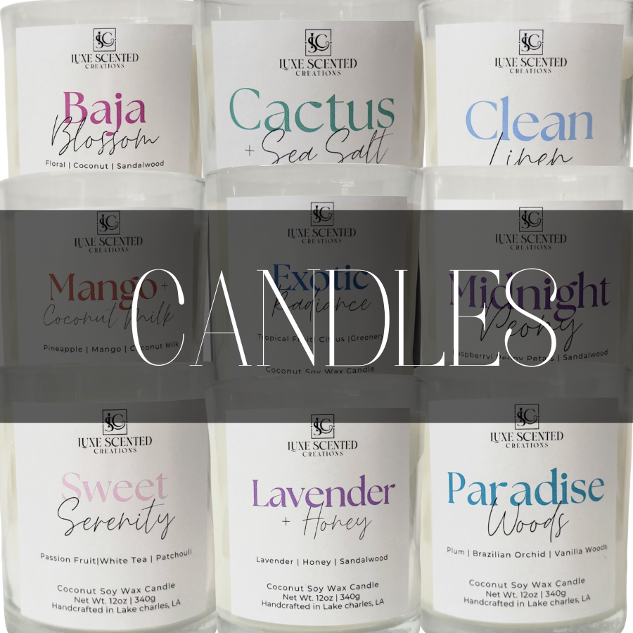 Candles – Luxe Scented Creations